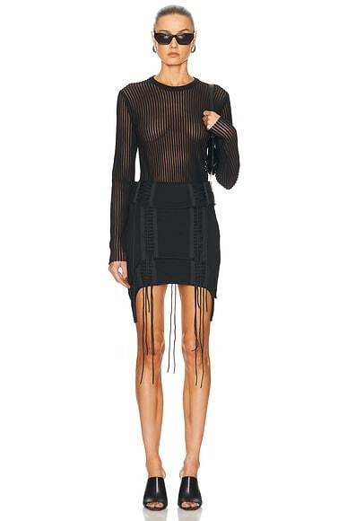Helmut Lang Sheer Top