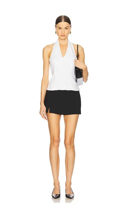 A.L.C. Cora Halterneck Top - Ivory
