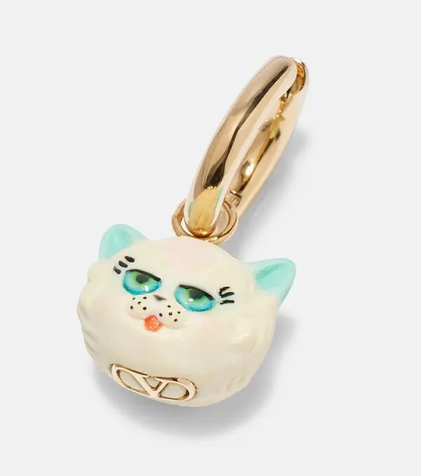 Valentino Garavani Le Chat De La Maison Single Earring - Multicoloured