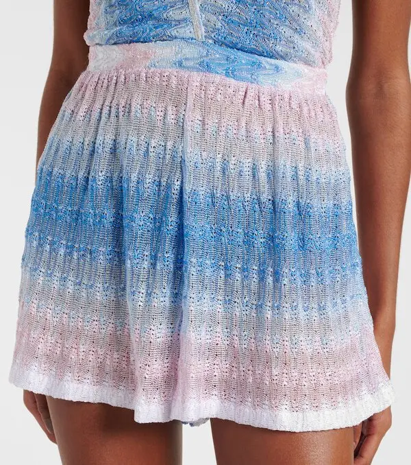 Missoni Zigzag Ombre Lame Halterneck Romper