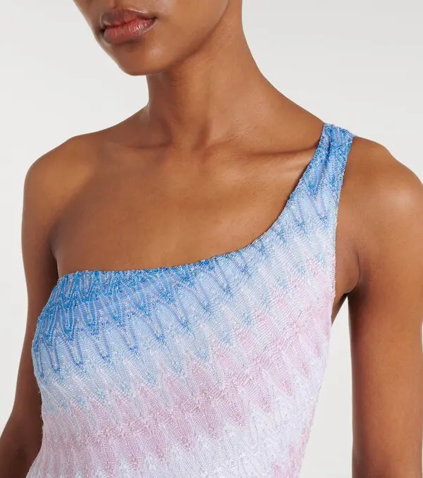 Missoni Zigzag Ombré Lame Swimsuit