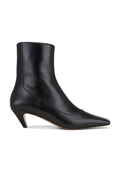 Stella McCartney Ankle Boots With Kitten Heel - Black