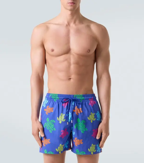 Vilebrequin Moorise Printed Swim Trunks