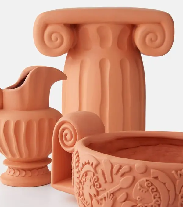 SELETTI Magna Graecia Capitello Terracotta Decorative Object Antonio Arico