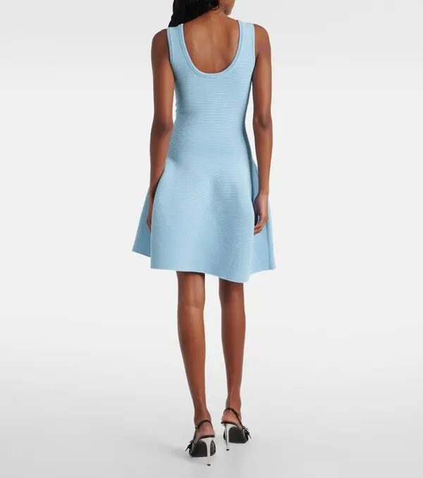 Simkhai Larina Flared Minidress - Blue