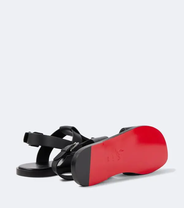 CHRISTIAN LOUBOUTIN Chambellis Leather Sandals