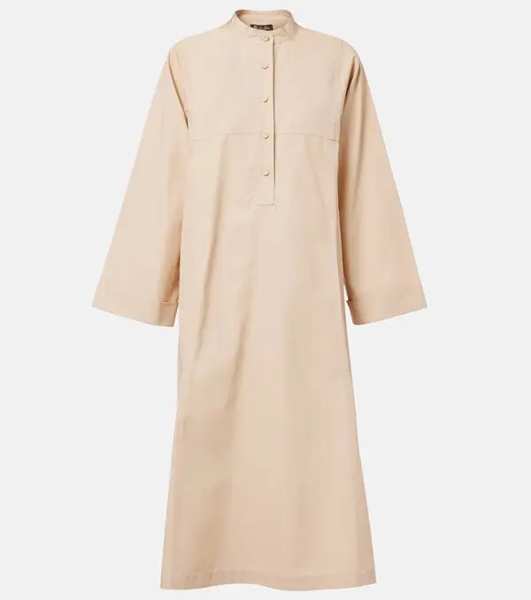 Loro Piana Cotton Poplin Tunic - Beige