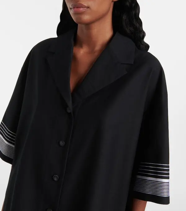 JOSEPH Cotton And Silk Blend Shirt