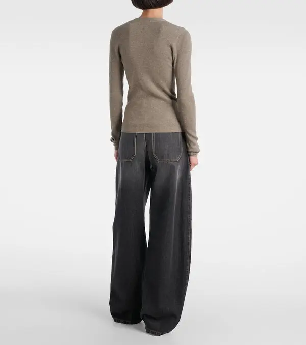 Brunello Cucinelli Ribbed-knit Lame Cardigan