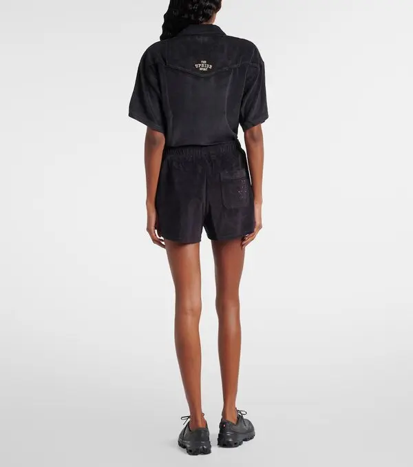 The Upside Saddle Up Ziggy Logo Terry Shorts