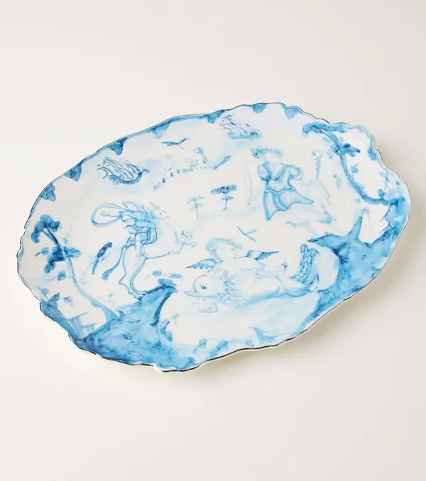SELETTI X Diesel Living Classics On Acid Porcelain Tray