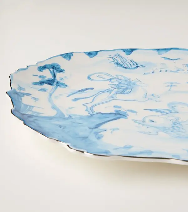 SELETTI X Diesel Living Classics On Acid Porcelain Tray