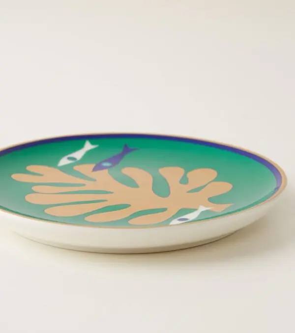 Jonathan Adler Playa Set Of 4 Porcelain Coasters