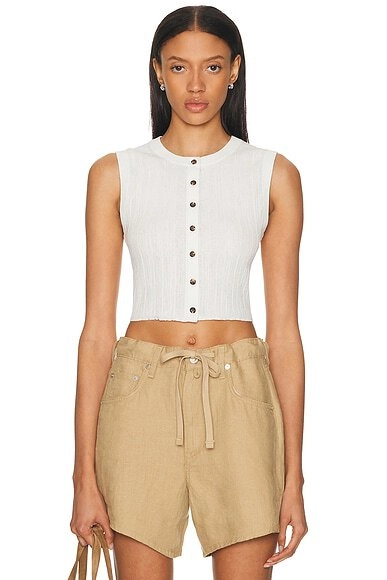 A.L.C. Lottie Top - Bright White