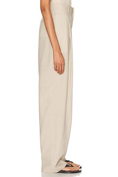Wardrobe.NYC Mid Rise Tailored Trousers