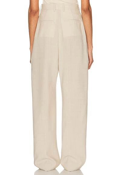 Wardrobe.NYC Mid Rise Tailored Trousers