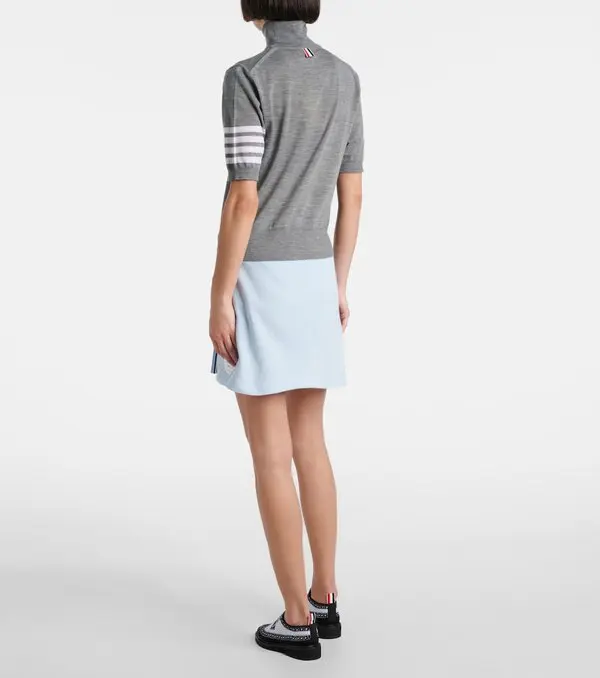 Thom Browne 4-bar Wool Turtleneck Sweater