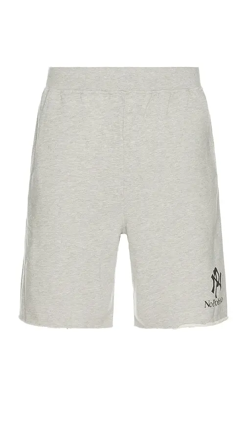 NO PROBLEMO Logo Sweatshorts - Grey