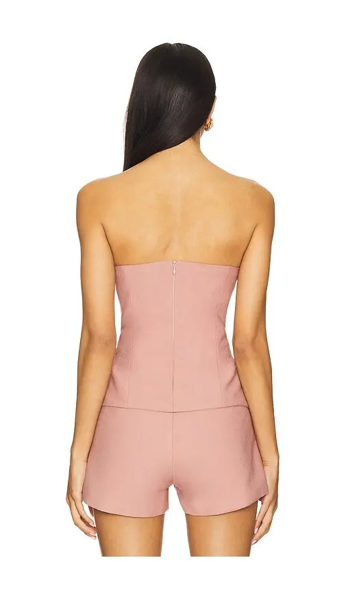 NONCHALANT LABEL Georgia Top - Rose
