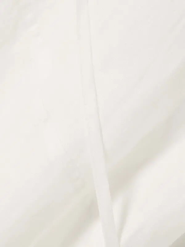 DEIJI STUDIOS Linen Mini Dress With Tie Detail - White