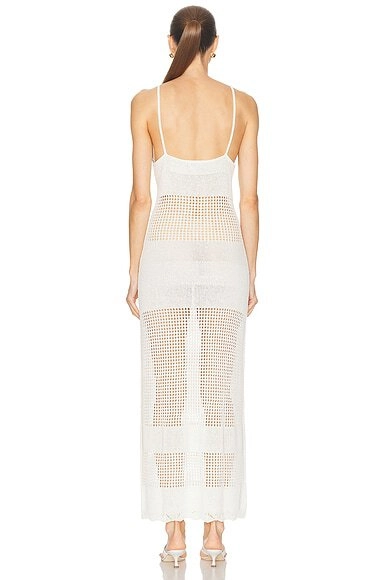 Solid & Striped The Felice Crochet Dress - Brule