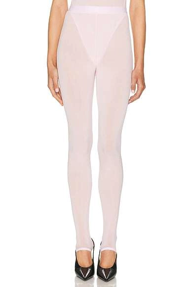 Wardrobe.NYC Sheer Stirrup Legging