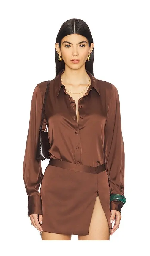 Rococo Sand Satin Shirt