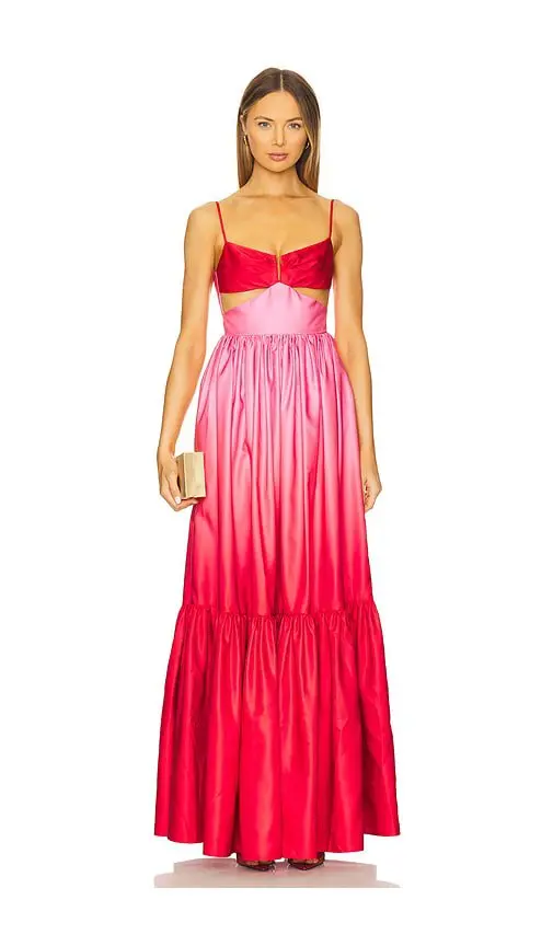 SAU LEE Nova Gown - Pink