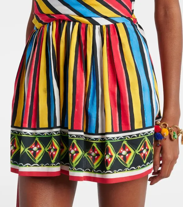Dolce & Gabbana Striped Minidress