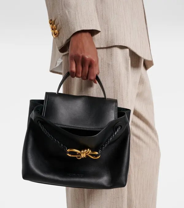 Bottega Veneta Ciao Ciao Knot Small Leather Top-handle Bag
