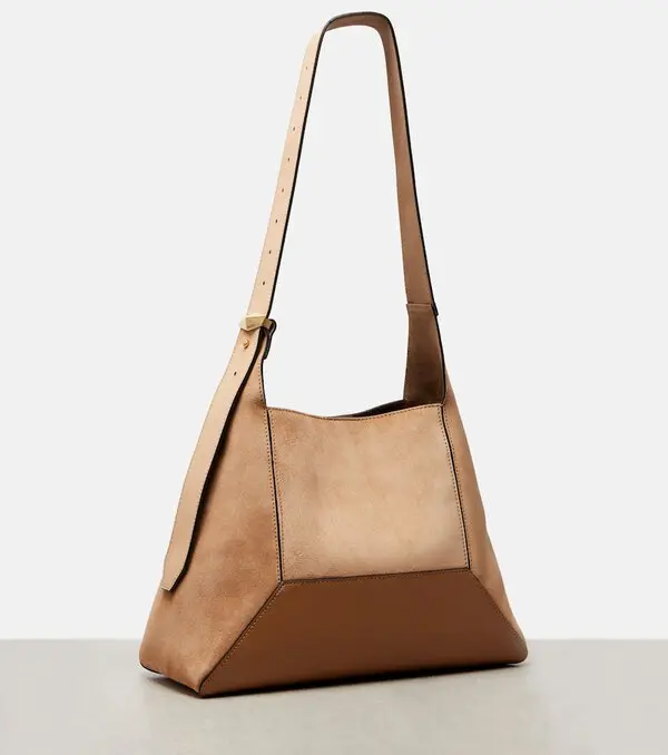 JIMMY CHOO Diamond Medium Shoulder Bag - Brown