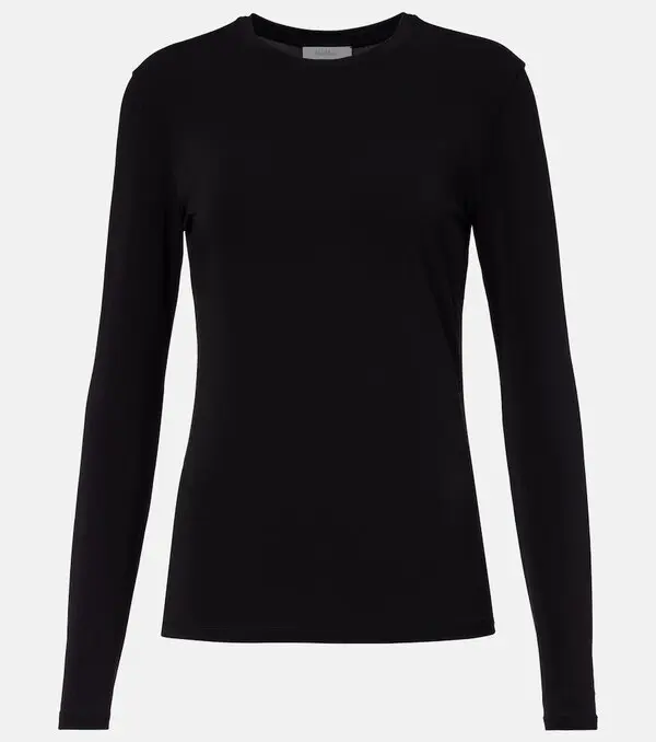 Max Mara Ortensia Long-sleeve Top - Black