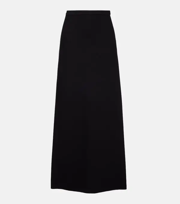 Max Mara Vernice Jersey Maxi Skirt