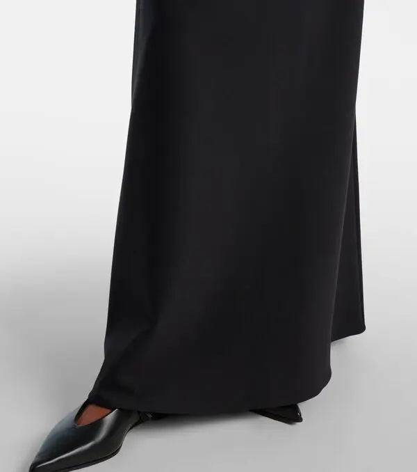 Max Mara Vernice Jersey Maxi Skirt