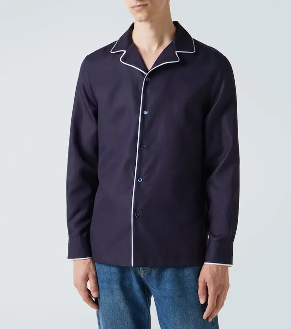 Brunello Cucinelli Cotton Pajama Shirt