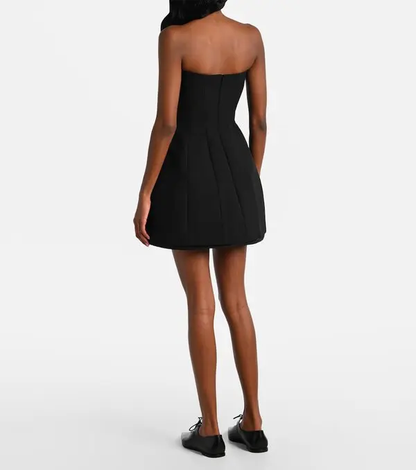 Max Mara Betel Strapless Mini Dress