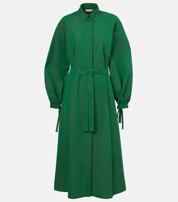 Max Mara Viale Cotton Shirt Dress