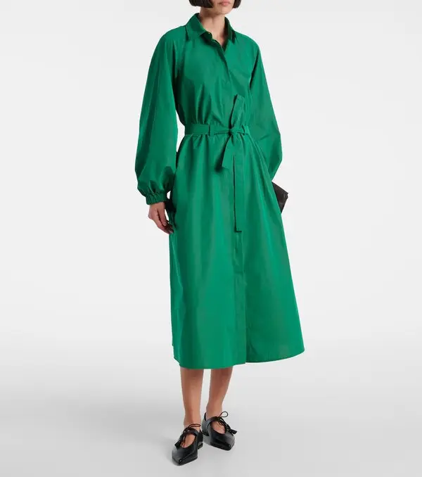 Max Mara Viale Cotton Shirt Dress