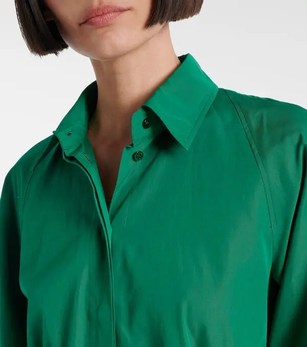 Max Mara Viale Cotton Shirt Dress