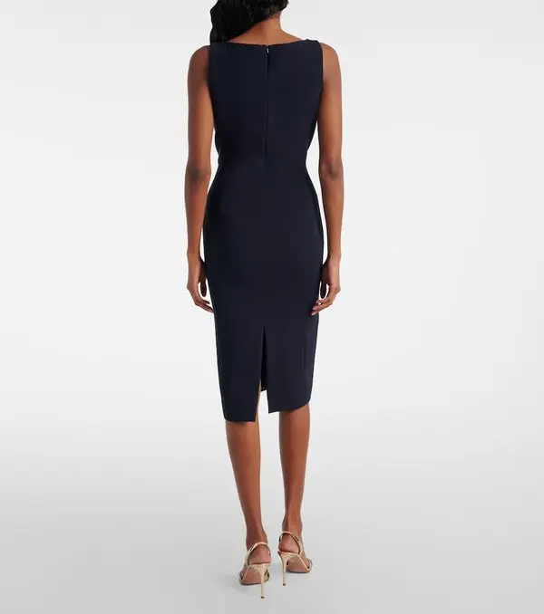 Max Mara Alfiere Cady Midi Dress