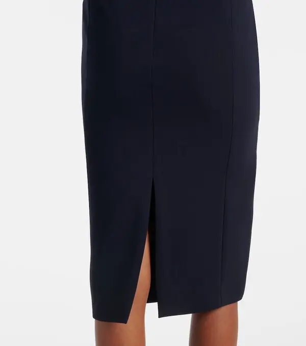 Max Mara Alfiere Cady Midi Dress