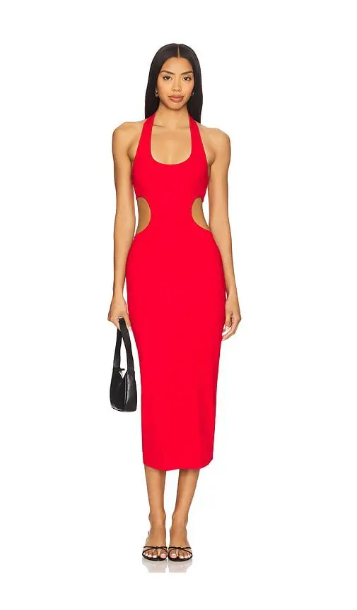 LOVERS AND FRIENDS Alara Maxi Dress - Red