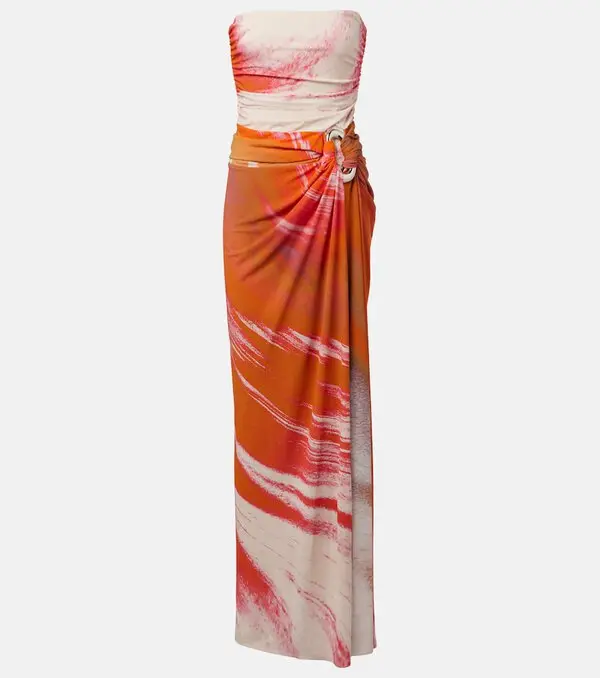 Simkhai Emma Printed Maxi Dress - Multicoloured