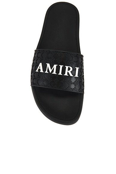 Amiri Ma Quad Pool Slide - Black