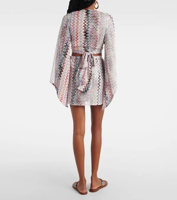 Missoni Zigzag Cropped Blouse - Multicoloured