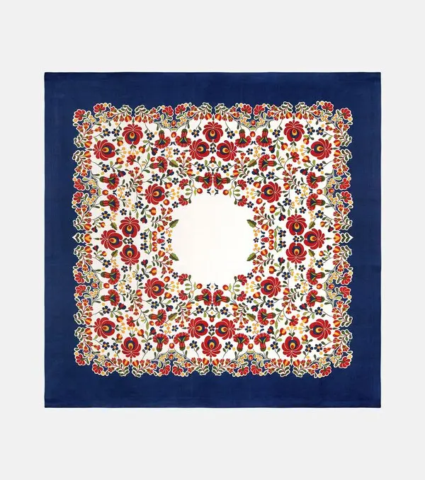La DoubleJ Windflower Placee Linen Tablecloth