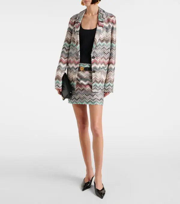 Missoni Zigzag Print Miniskirt