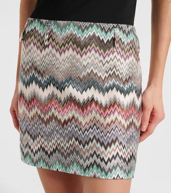 Missoni Zigzag Print Miniskirt
