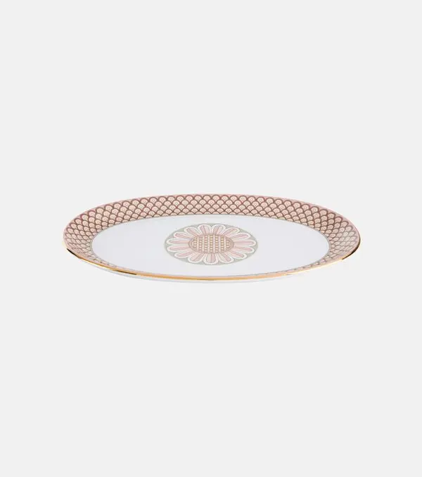 La DoubleJ Odysseus Porcelain Platter - Multicoloured