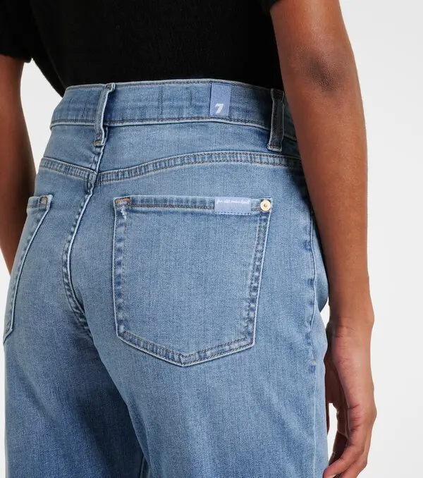 7 For All Mankind Mid-rise Slim Jeans